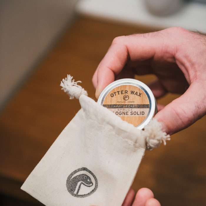 Spruce Cologne Solid | Outdoorsman Fragrance | Otter Wax™