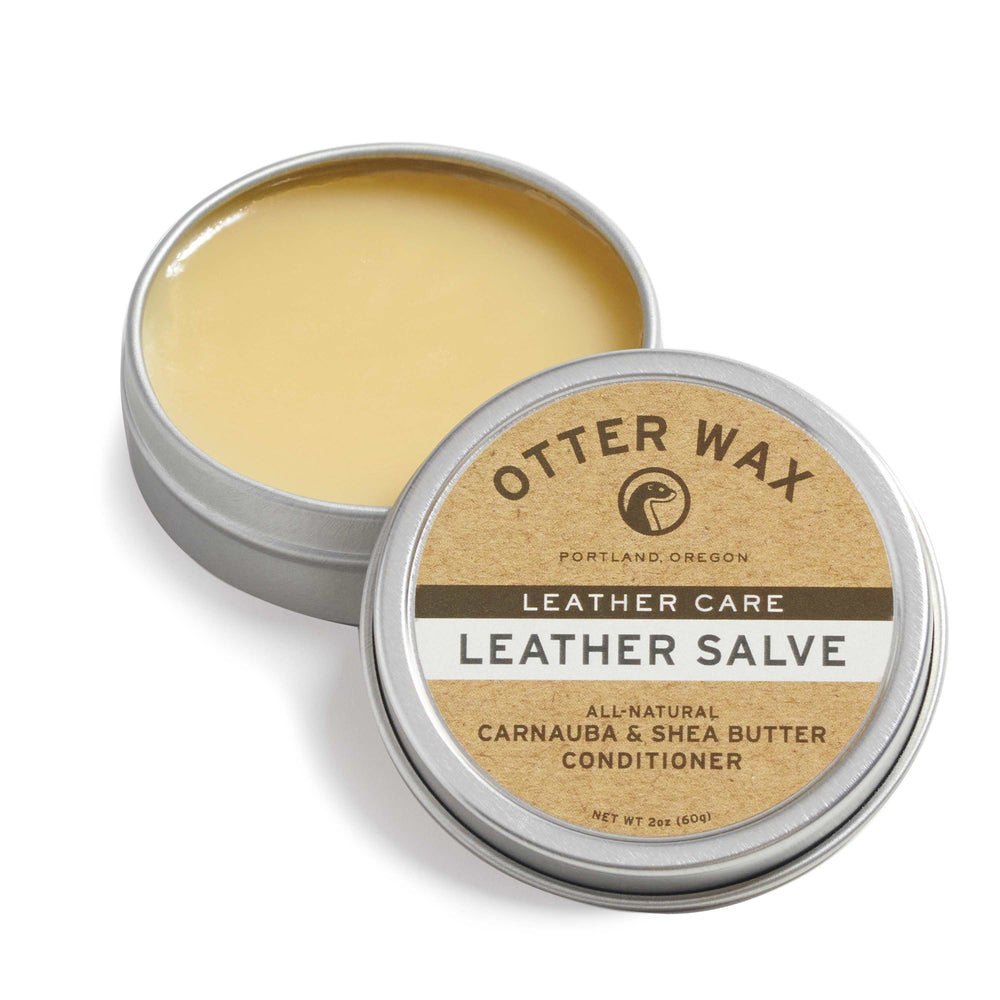 Otter Wax Leather Salve | All-Natural Leather Conditioner